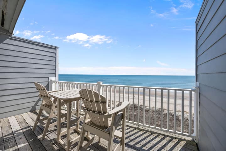 Ocean Front Colony By The Seas 327-dolphin View - Salter Path, NC