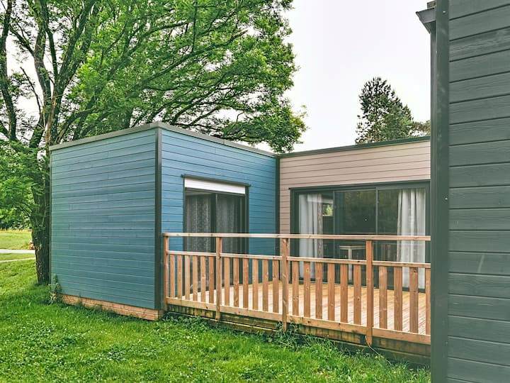 Chalet Avec Vue Sur Le Lac Et Terrasse Pour 6 - Rochefort-en-Terre