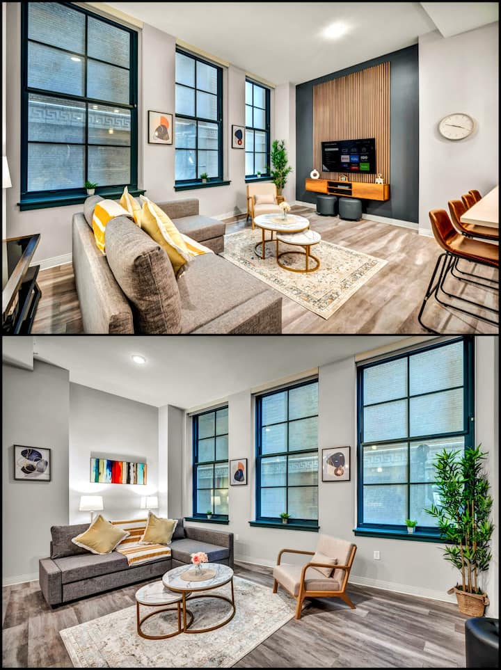 Central Flat: Heated Pool, Rooftop, Gym - Cleveland, OH