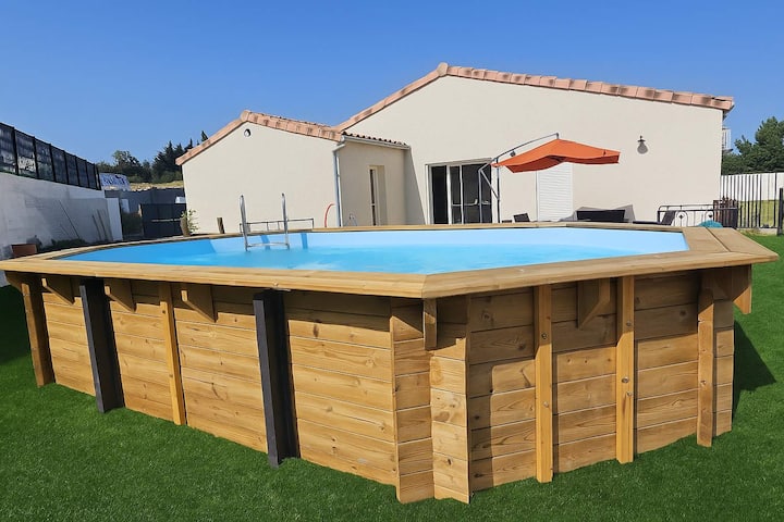 Villa Pancho Calme Total Et Sécurité Enfants - Carcassonne