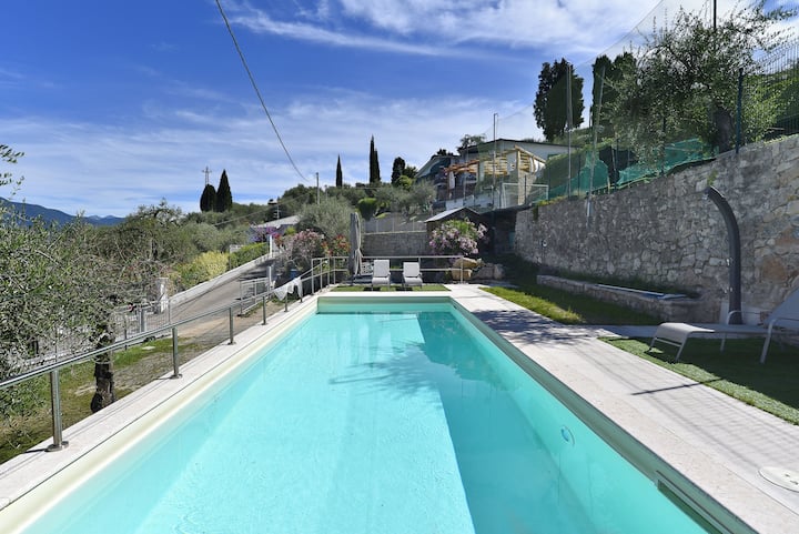 Apt In Villa Con Sauna, Piscina E Campo Da Sport - Torri del Benaco