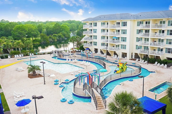 4 Relaxing Rooms W/ Fitness Center + Water Park - Murrells Inlet, SC