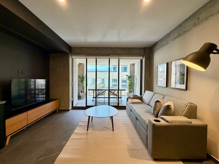 W* | Modern & Cozy 1br W/ Terrace In Tabacalera - Mexico