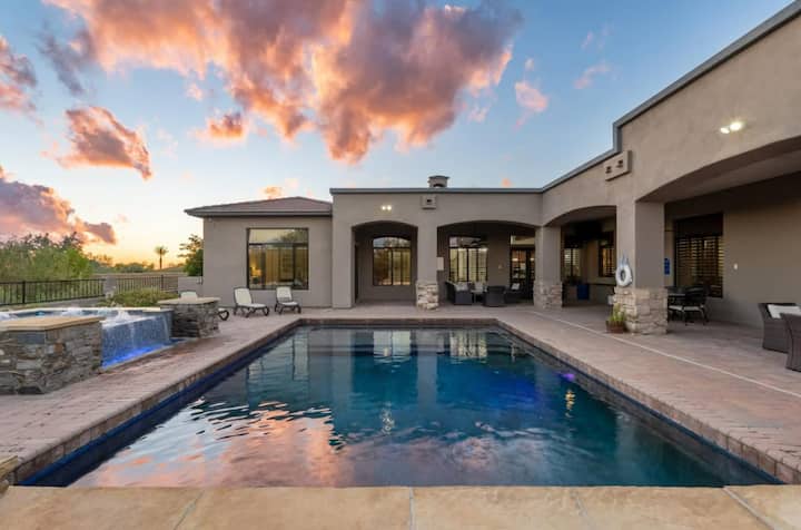 Hózhó Desert Views |Pool | Theatre | Putting Green - Scottsdale, AZ