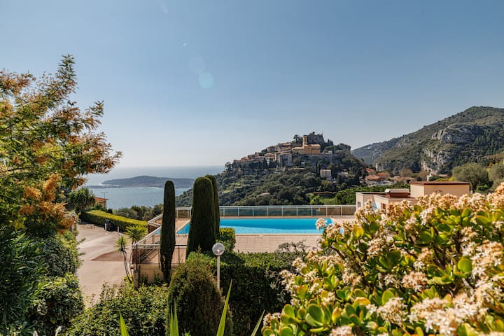 Les Balcons D’èze – Terrasse Vue Mer & Piscine - Èze