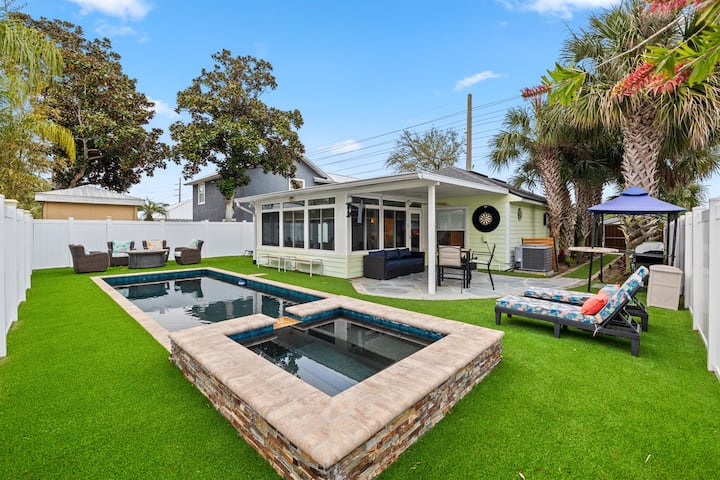 3br Pool & Hot Tub Retreat | Good Morning Rentals - Jacksonville Beach, FL