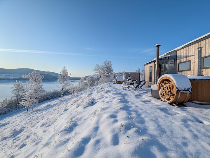 Feriendorf Seeblick - Chalet Avec Sauna + Hottub - Alemania