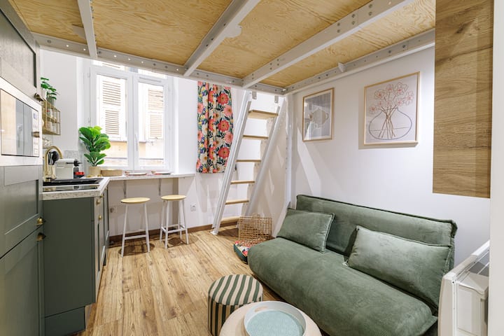 Studio Cosy Avec Mezzanine  Vieux-nice - Nice