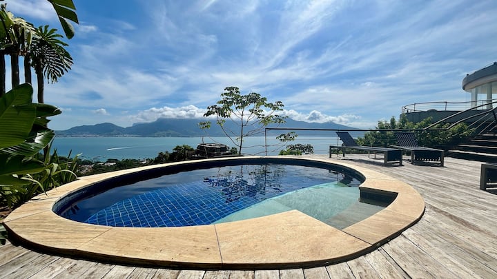 Casa Em Condomínio, Espaço Gourmet E Piscina - Ilhabela