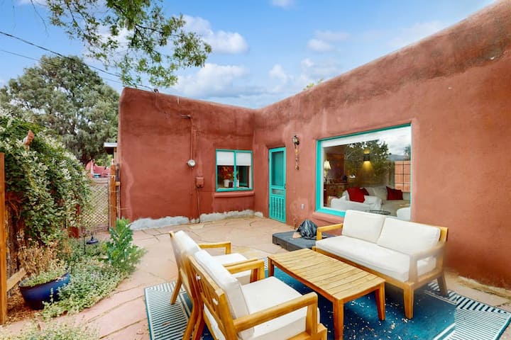 Restored Adobe Home With Views From Three Porches - Taos, NM