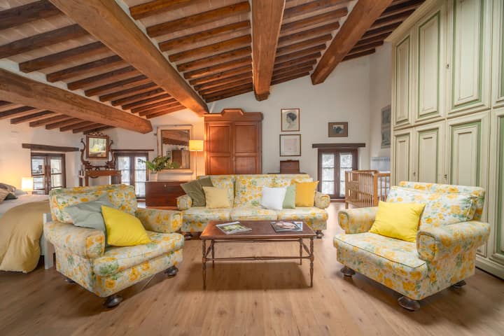 Maison Toscane Avec Vue Imprenable + Nature - Monteriggioni