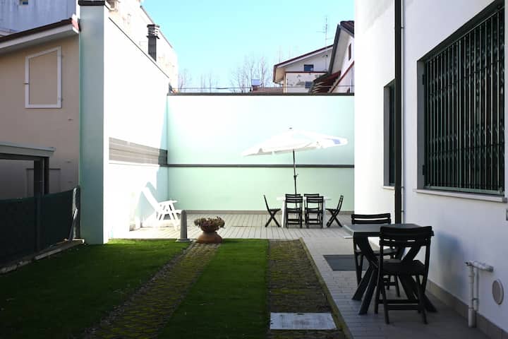 Rp04 - Cesenatico, Apartment With Large Garden - Cesenatico