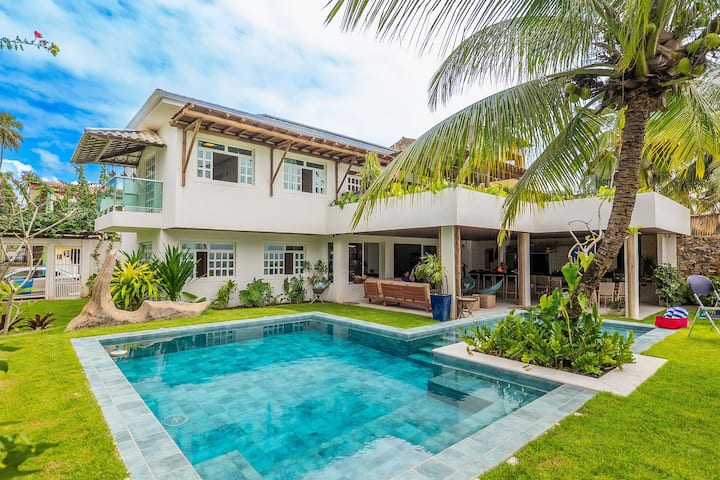 Casa De Luxo Pé Na Areia, O Caribe Em Maragogi/al - Japaratinga