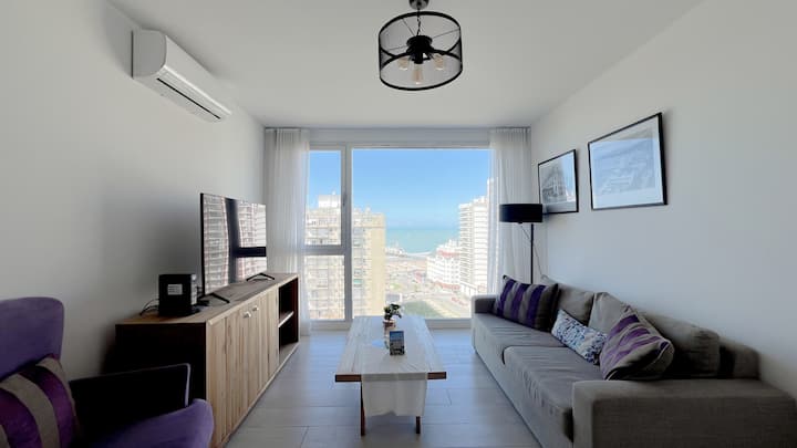 Vista Al Mar, Pileta, Gym Y Cochera Gran Ubicación - 