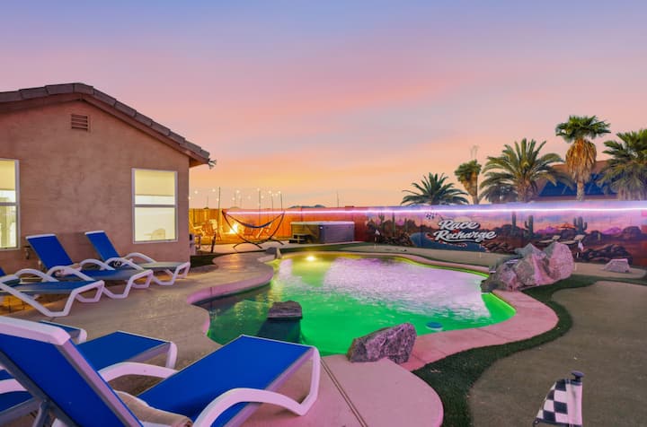 Race & Recharge | Pool, Xbox, Theater, Outdoor Fun - Casa Grande, AZ