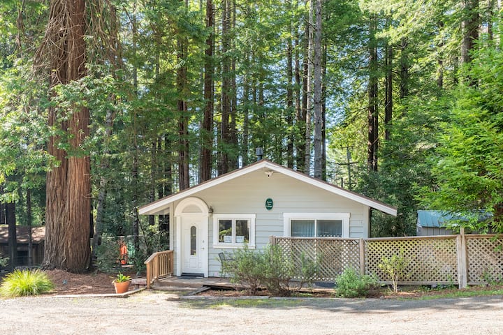 Green Tree Cottage, A 1-bed Cabin In The Redwoods - Mendocino, CA