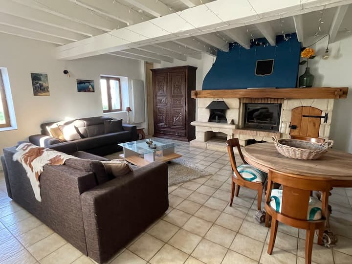 Logis T3 100m - 8 Pers - Calme En Campagne - Anjou