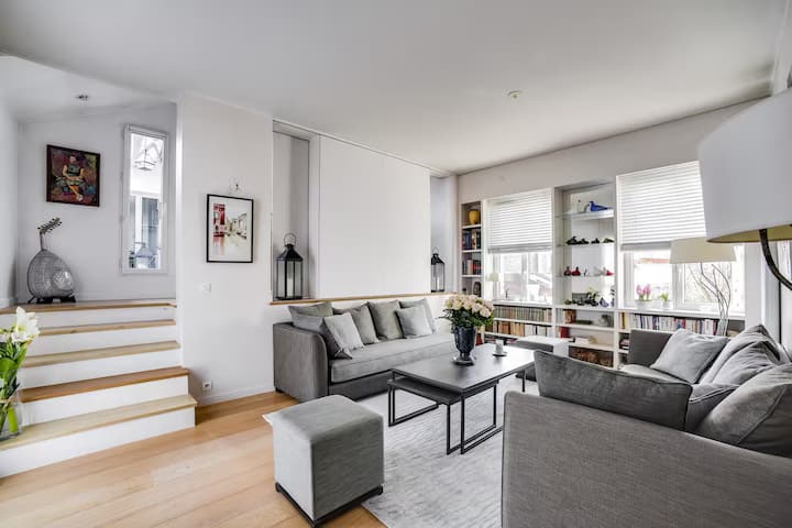 Bel Appartement De 100 M² Avec Terrasse à St-cloud - Saint-Cloud