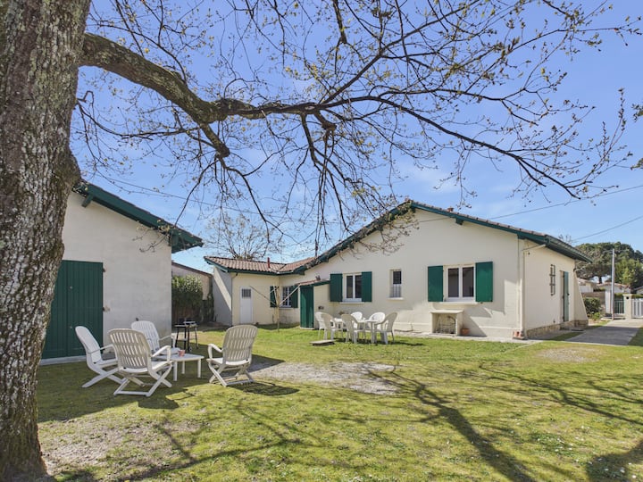 300m De La Mer, Maison Familiale Quartier Betey - Andernos-les-Bains