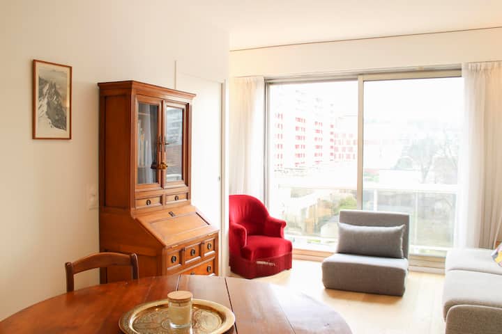Studio Rénové Avec Balcon Au Calme - Bois-Colombes