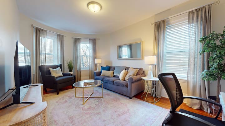 Sunny, Spacious, Sleeps 4, Near Mbta, & Hospitals - Boston, MA