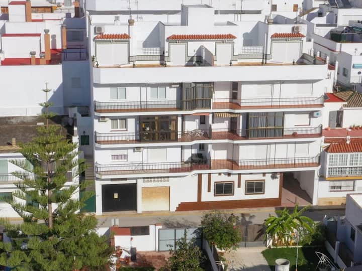 Appartement Avec Vue Sur La Mer, Près De La Plage - Conil de la Frontera