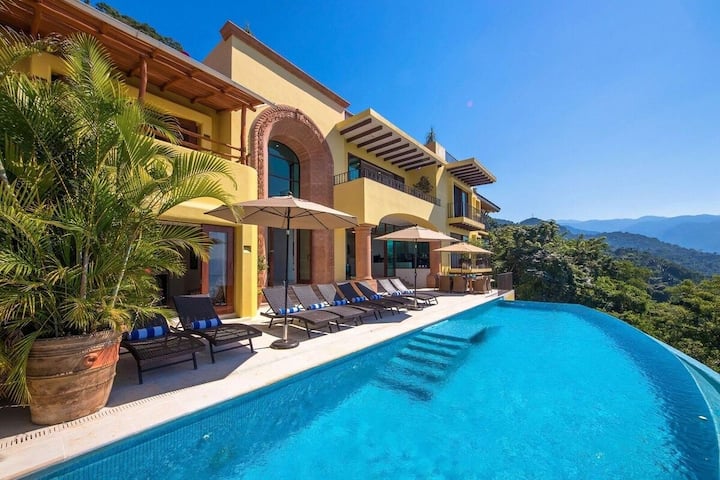 Amazing Ocean View Villa - Full Staff - Puerto Vallarta