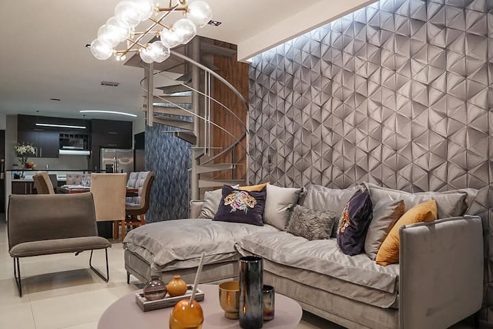Penthouse De Lujo En Polanco | Roof, Estilo Y Gym - Meksyk