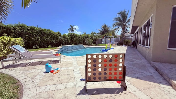 Deerfield Beach Beauty - 4 Bdrm W/heated Pool - Broward County, FL