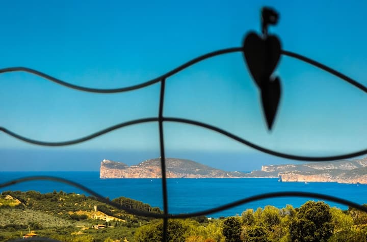 Villa Front De Mer, Piscine à Débordement Pour 12 - Alghero