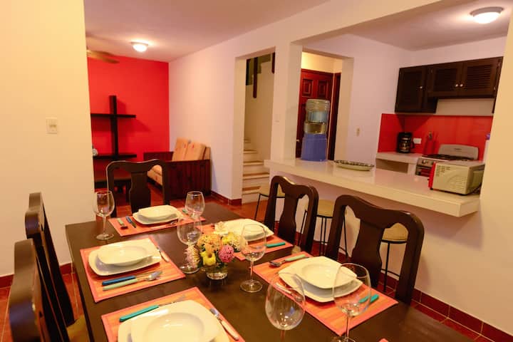 Perfect 3 Bedroom & 2 Floors Villa Dt Cozumel V7 - Cozumel