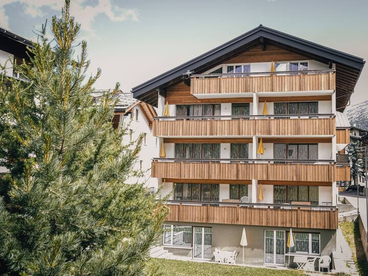 Nice Apartment For 5 People With Wifi, Tv And Terrace - Saas-Fee