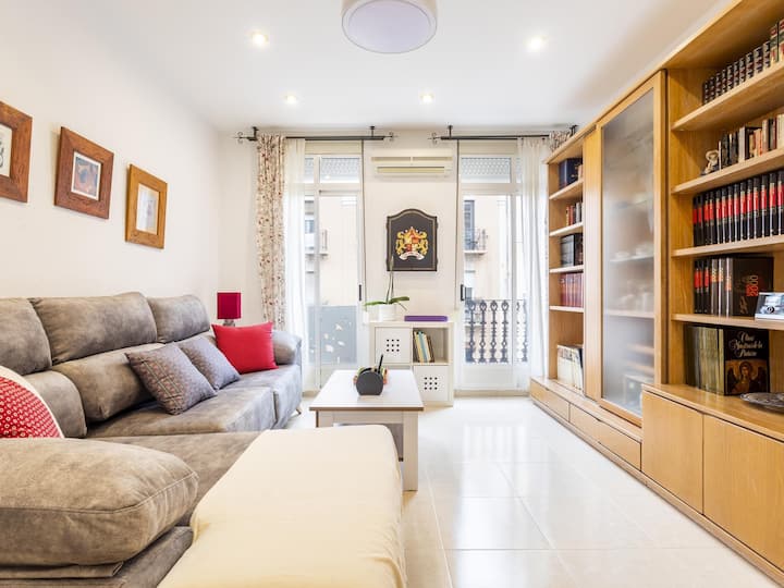 3 Br, Bright, Central In Ruzafa  + Wifi (Fiber) - Valencia
