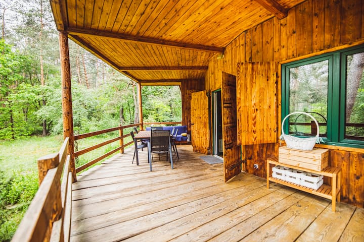 Autumn Nature Cottage Stove Garden By Polandbnb - Poland