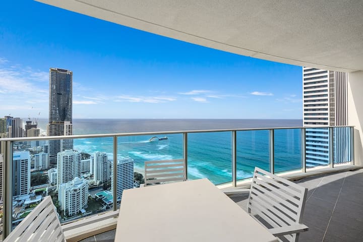 ❤️40 Levels Above Hilton 2 Bedrooms Ocean Upgrade - Surfers Paradise