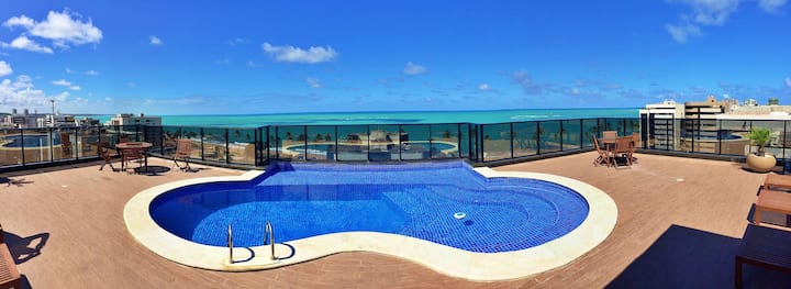 Apt | Port Ville 714 | Piscina Vista Panorâmica - Maceió