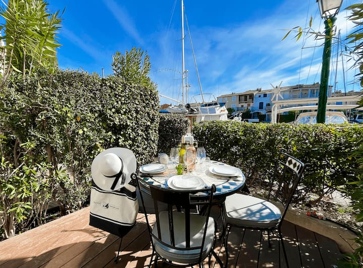 Appartement Moderne Avec Terrasse Climatisé - Grimaud