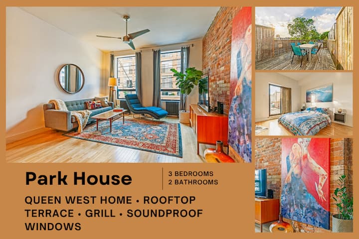 Stylish Queen West Home | Rooftop Patio | Parking - Mississauga