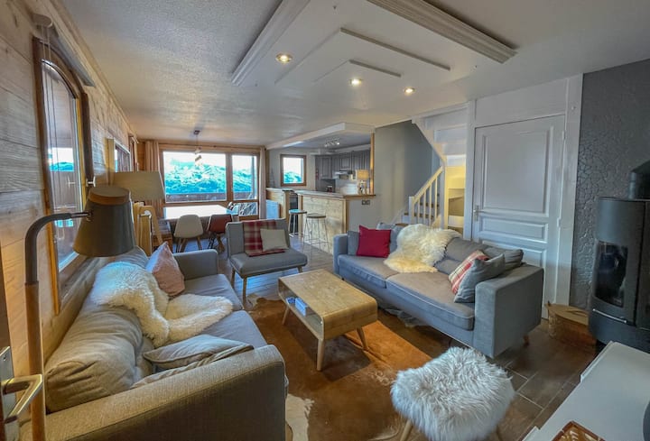 Duplex Val Thorens - La Lombarde 4 Ch 10 P. (Dim Au Dim) - Savoie