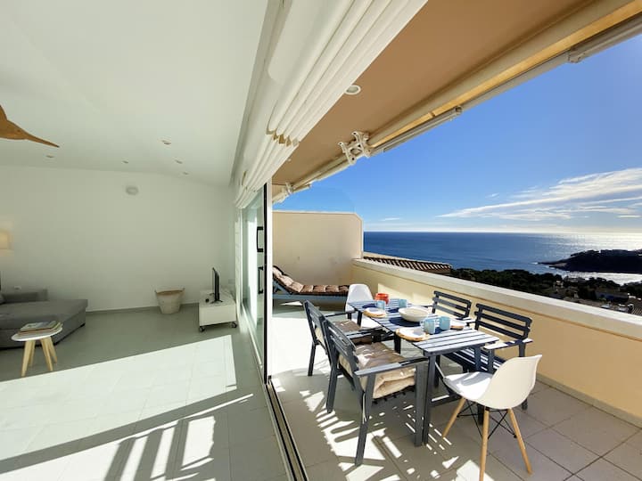 Alquiler Apartamento Con Piscina En Begur, Aiguablava - Tamariu