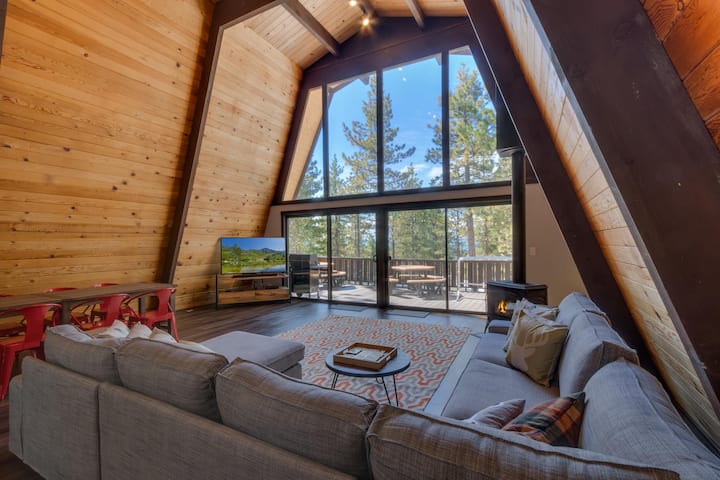 Lakeview Lodge In Dollar Point Tahoe City -Hot Tub - Large Home - Lake Tahoe