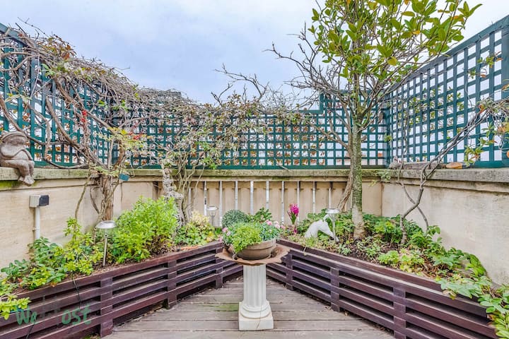 Boursault - Superbe Penthouse, Terrasse, Parking - Paris