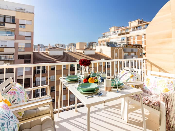 Malaga Center Flat Salitre Terrace Ii - Málaga