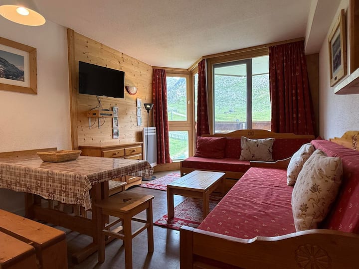 Très Agréable 2 Pièces Cabine Au Pied Des Piste - Tignes