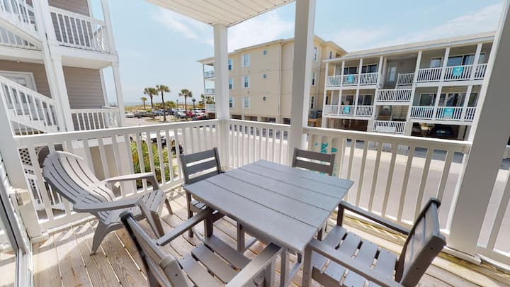 South Beach Ocean Condos North Unit 4 - Ocean View - Tybee Island, GA