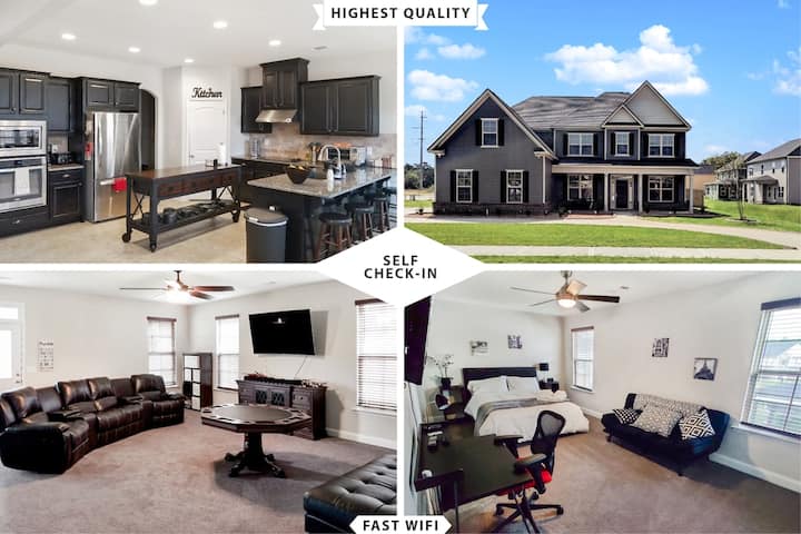 Royal Queen Suite - Quiet, Modern, Chic - Augusta, GA