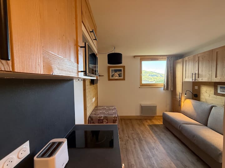 Charmant Studio Au Pied Des Pistes - Val Claret