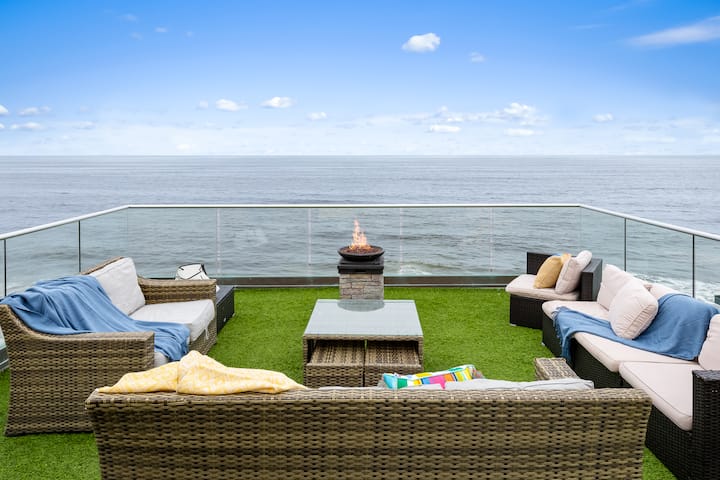 Dramatic And Luxurious Oceanfront Home P825-x - Oceanside, Californie