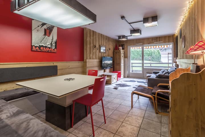 3, 6 Pers., 2 Chambres, Accès Direct Aux Pistes, Centre Du Village - La Clusaz