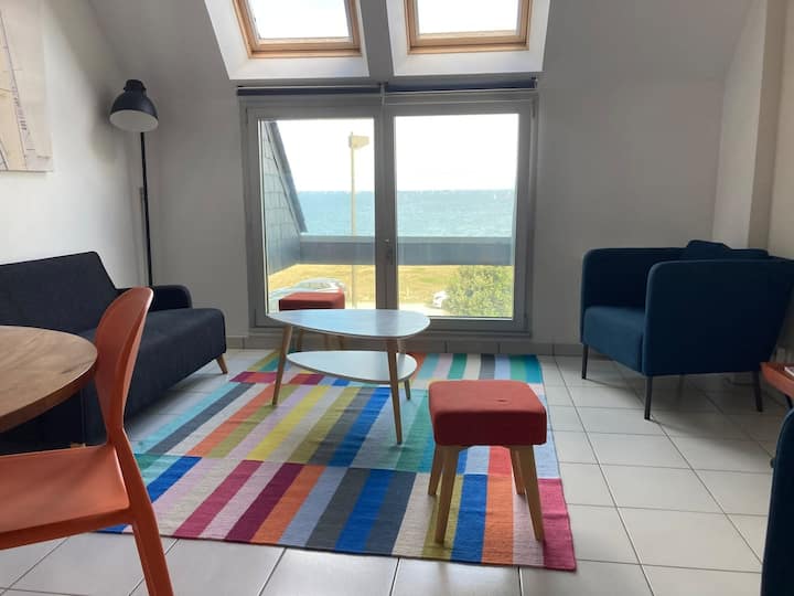 L'appartement L'horizon Face à La Mer - Lancieux